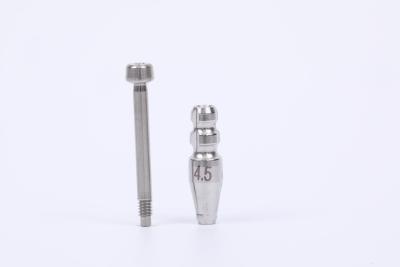 China Precision Engineered Dental Transfer Copings Grade 4 Medical Titanium for sale