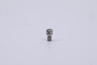 China High Precision Titanium Biocompatible Dental Bridge Screw Grade 5 Medical Titanium Alloy for sale