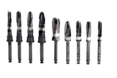 China Precision Dental Implant Drill With Medical Grade White Steel For High Precision Machining for sale