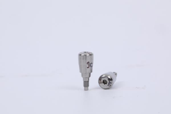 Quality Premium Grade 4 Medical Titanium Healing Abutment with Multi-Angle Adjustable and Internal Hexagonal Connection for Optimal Dental Implant Healing for sale