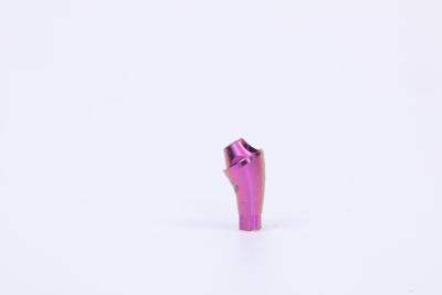 China Precision Machined Titanium Multi Unit Angled Abutment Compatible With ITI Straumann BLT BLX Series High Stability for sale