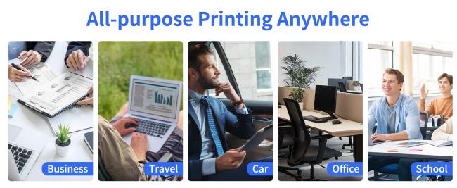 portable printer for laptop