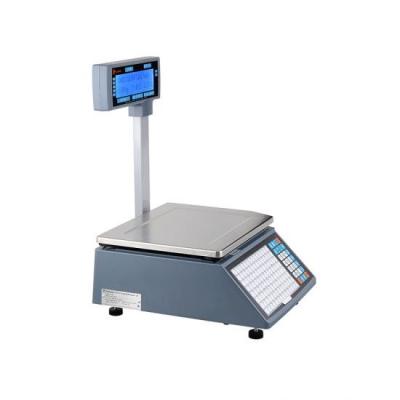 China RLS1000 RLS1100 Waage mit Barcode-Drucker für den Supermarkt zu verkaufen
