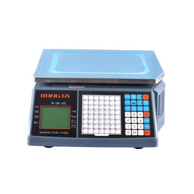 China RLS1000B/RLS1100B Barcode Label Printing Scale High Accuracy for Retail for sale