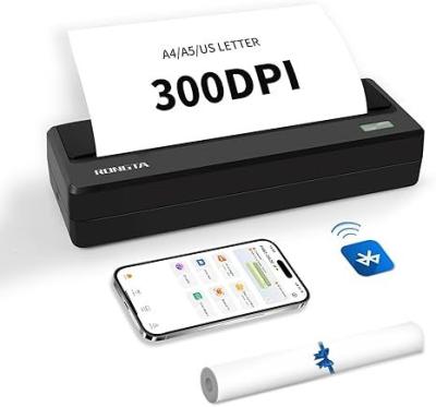 중국 여행용 PN81 잉크리스 휴대용 프린터, 300Dpi 무선 블루투스 열전사 프린터, 안드로이드/iOS 및 노트북 호환 판매용