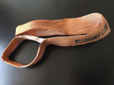 China Polyester flat webbing sling ,  WLL 6T ,   safety factor 7:1  , According to EN11492-1 Standard,  CE,G for sale