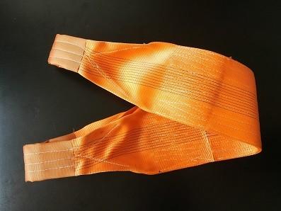 China Polyester flat webbing sling ,  WLL 10T ,   safety factor 7:1  , According to EN11492-1 Standard,  CE,G for sale