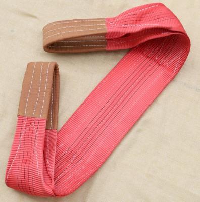 China Polyester flat webbing sling ,  WLL 5T ,   safety factor 7:1  , According to EN11492-1 Standard,  CE,G for sale