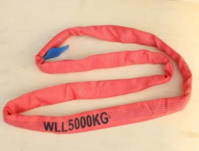 China endless round sling ,WLL 5000KG ,  According to EN1492-2 Standard, Safety factor 7:1 ,  CE,GS certificate for sale