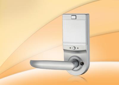 China Van de de Vingerscanner van de zinklegering de Deurslot/Zilveren Chrome die Digitaal Wachtwoordslot plateren Te koop