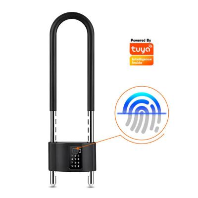 中国 TTlock / Tuya App ステンレス鋼 自転車ロック 指紋 Uロック -GL-P2 販売のため