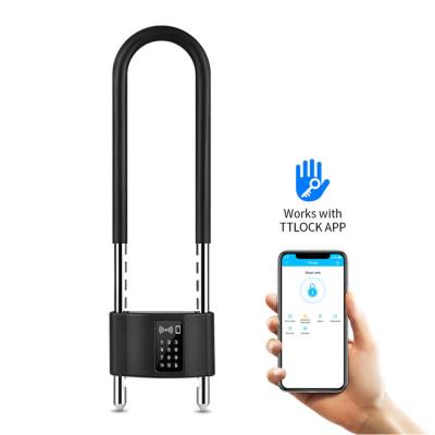 中国 TTlock / Tuya App ステンレス鋼 自転車ロック 指紋 Uロック -GL-P2 販売のため