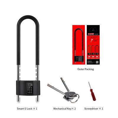 中国 TTlock / Tuya App ステンレス鋼 自転車ロック 指紋 Uロック -GL-P2 販売のため