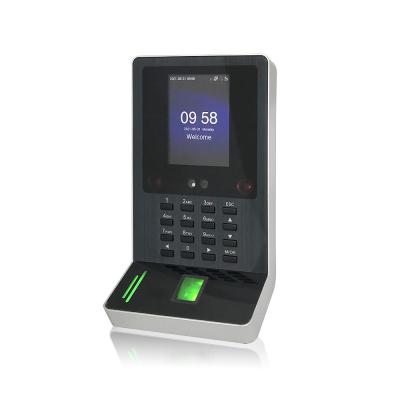 China Gezicht en vingerafdruk Tijd van aanwezigheid WIFI Biometrisch dynamisch gezichtsherkenning Toegangscontrolesysteem met kaartlezer-FA220 Te koop