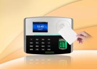 China 3.7V 4000mAh Fingerprint Biometric RFID Time Clock System POE Function for sale