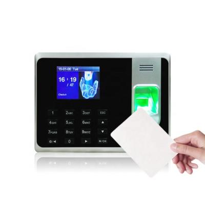 Cina Orologio di presenza intelligente TCP/IP Dispositivo di registrazione dei dipendenti Macchina elettronica Impronta digitale biometrica Orario di presenza-T8 in vendita