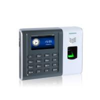 China TFT Screen Biometric  Fingerprint Time Attendance System With ADMS Function for sale