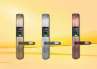 China Outdoor Fingerprint Door Lock , biometric security locks with USB Flash disk for sale