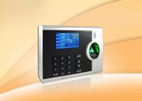 China Fingerprint time attendance machine support webserver , embedded LINUX system for sale