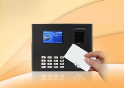 China Security TCP / IP Electronic Fingerprint Time Attendance System biometric  terminal for sale