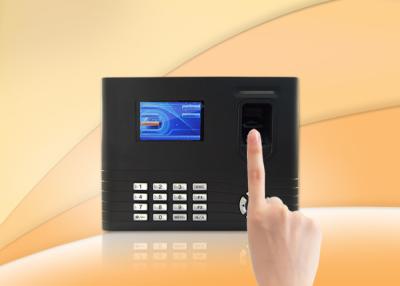 China Security TCP / IP Electronic Fingerprint Time Attendance System biometric  terminal for sale