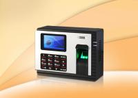 China Embedded fingerprint time attendance machine Clocking Systems with Check in / out for sale