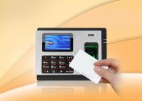 China Embedded fingerprint time attendance machine Clocking Systems with Check in / out for sale