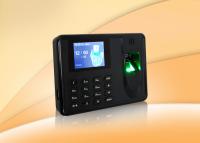 China 2.8 Inch Screen Fingerprint Attendance Machine Support Office Excel Software for sale