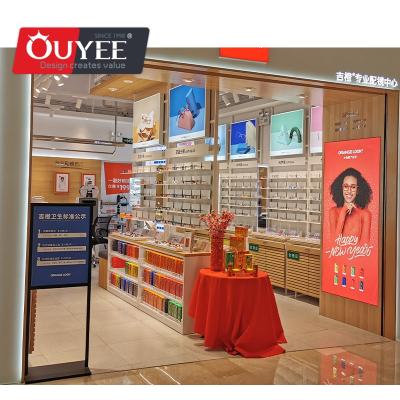 中国 Optical Store Glasses Shop Modern Interior Decoration Designed Optical Store Customized Display Showcase 販売のため