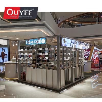 中国 Optical Shop Optical Store For Shopping Mall Wholesale Modern Indoor Designed Sunglasses Display Kiosk 販売のため