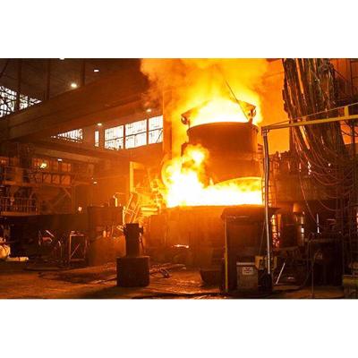 China 10T-150T Capacity Electric Arc Furnace with PLC Control System for Precise Temperature Control in Steel Melting for sale