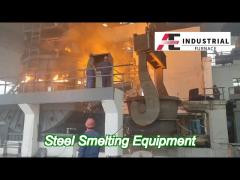 Carbon Steel Production Electric Arc Furnace 800kW Energy Saving