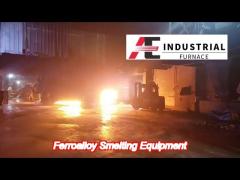60T Ferro Alloy Metal Refining Furnace For Ferrochromium Production