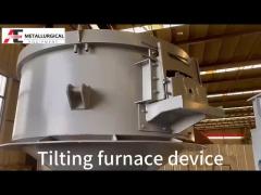 Steel Melting Process Electric Arc Furnace 1.5 Ton -100 Ton High Capacity
