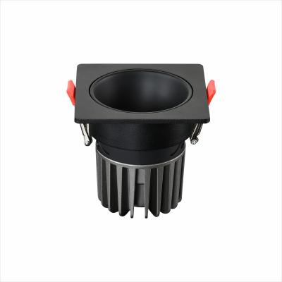 China A iluminação de 90 Ra Black Trim Led Recessed, entalhe de 85mm conduziu Downlights à venda