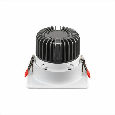 China A iluminação de 90 Ra Black Trim Led Recessed, entalhe de 85mm conduziu Downlights à venda