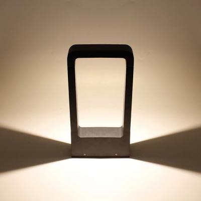 中国 7wボラード様式の景色ライト、IP67黒屋外ライト90 CRI 販売のため