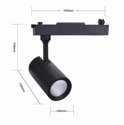 Cina pista moderna di 20w LED che accende 100lm/W Matte Black Color luminoso in vendita
