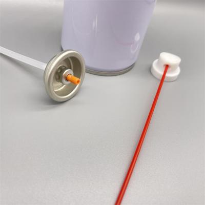 China Universelles WD-40 Aerosolventil mit Kunststoff-Betätiger und Verlängerungsrohr zu verkaufen