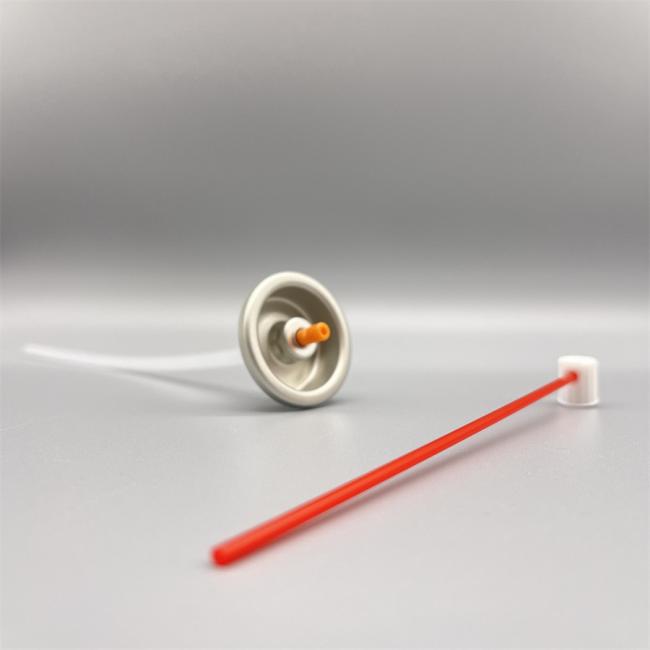 ESD-Safe WD-40 Lubricant Valve in use on circuit board