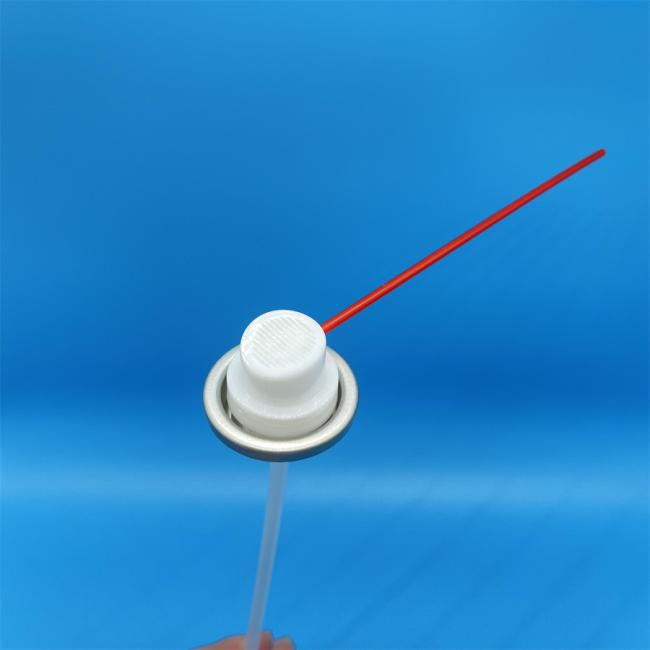 Close-up of WD-40 Valve mechanism