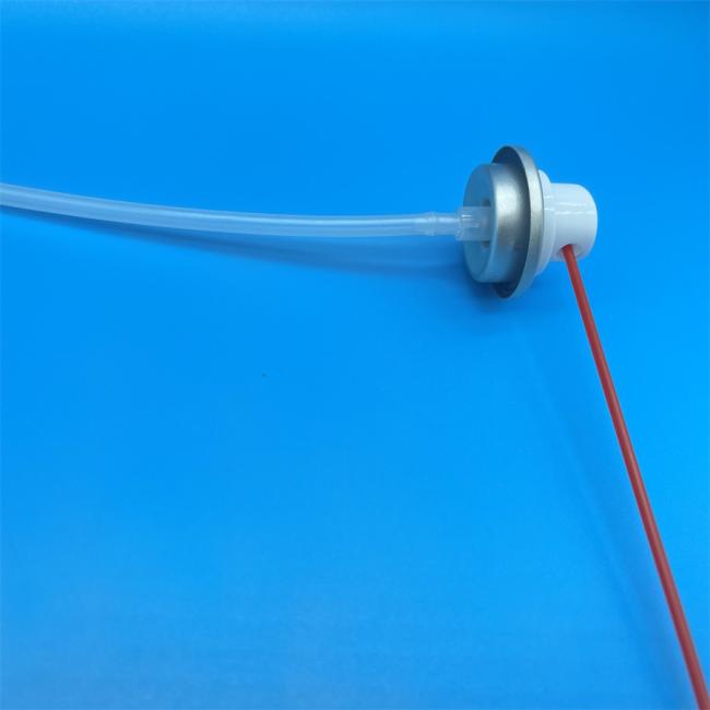 Smart Connected Valve with RFID tag installed