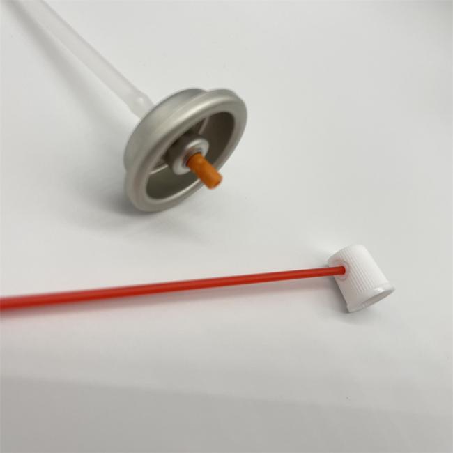 Close-up of WD-40 Lubricant Valve mechanism