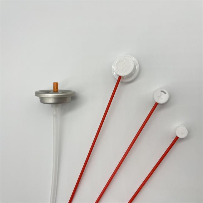 Eco-friendly carburetor cleaner valve in use