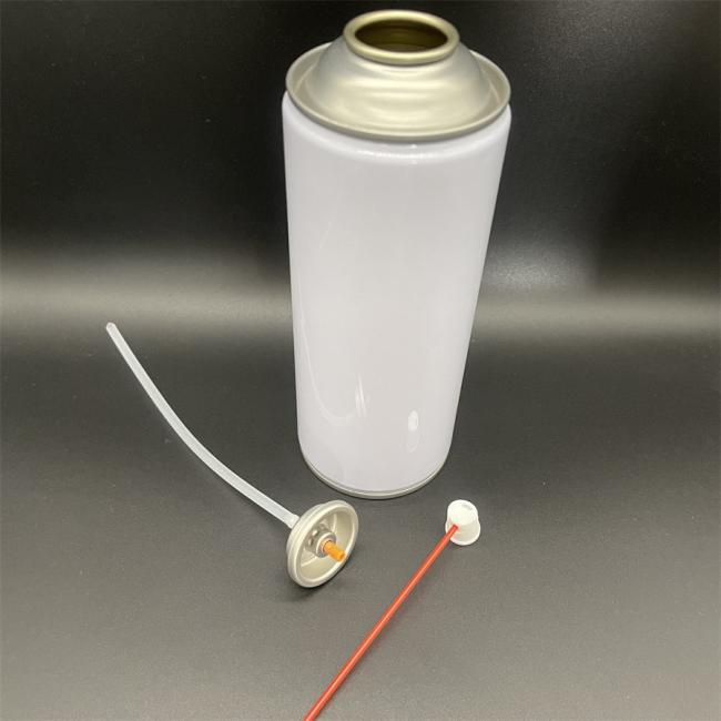 Close-up of ergonomic trigger and flow control dial