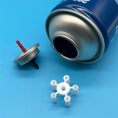 China Válvula de aerosoles de reabastecimiento confiable para encendedores de gas de butano - Ingeniería de precisión para un reabastecimiento eficiente en venta