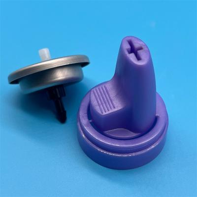 China Válvula de dispensador de mousse para cabelos profissional para liberação suave e consistente à venda
