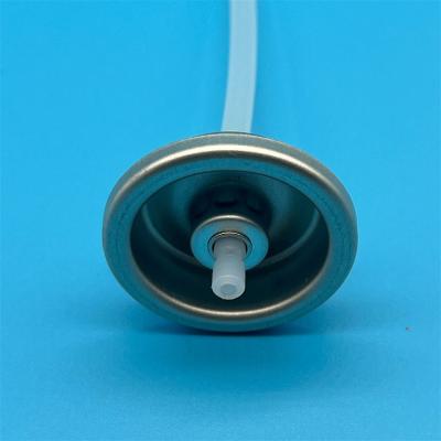 China Body Spray Aerosol Valve with Wide Gentle Mist Nozzle, Leak-Proof Seal, and 360-Degree Operation for Deodorant for sale