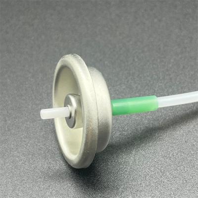 China 1 Inch Aerosol Metered Valve for Precision Control Ideal for Liquid Dispensing | 1" Diameter Specification for sale
