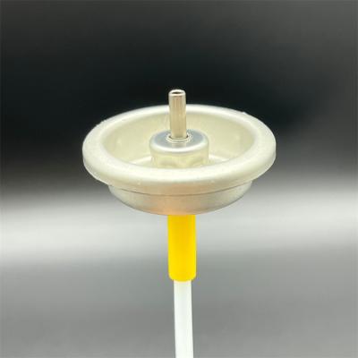 China One Inch Metered Valve With L Shape Actuator Valve In Aerosol High Precision Metering Solution for sale